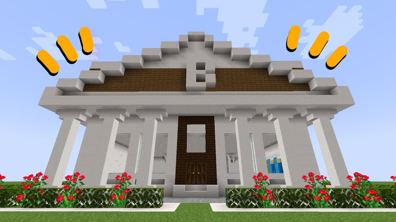 10+ Best Bank build hacks in Minecraft - YouTube