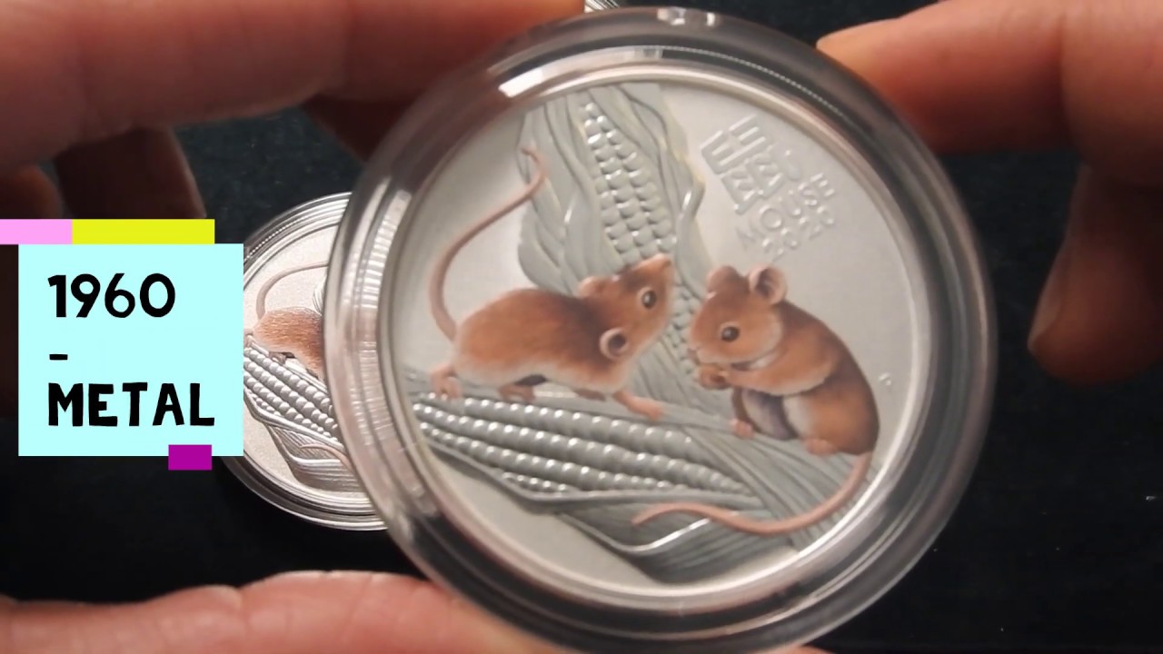 SPECIAL 2020 Year of the Mouse - Colorized Edition. Lunar III Series 1/ ...