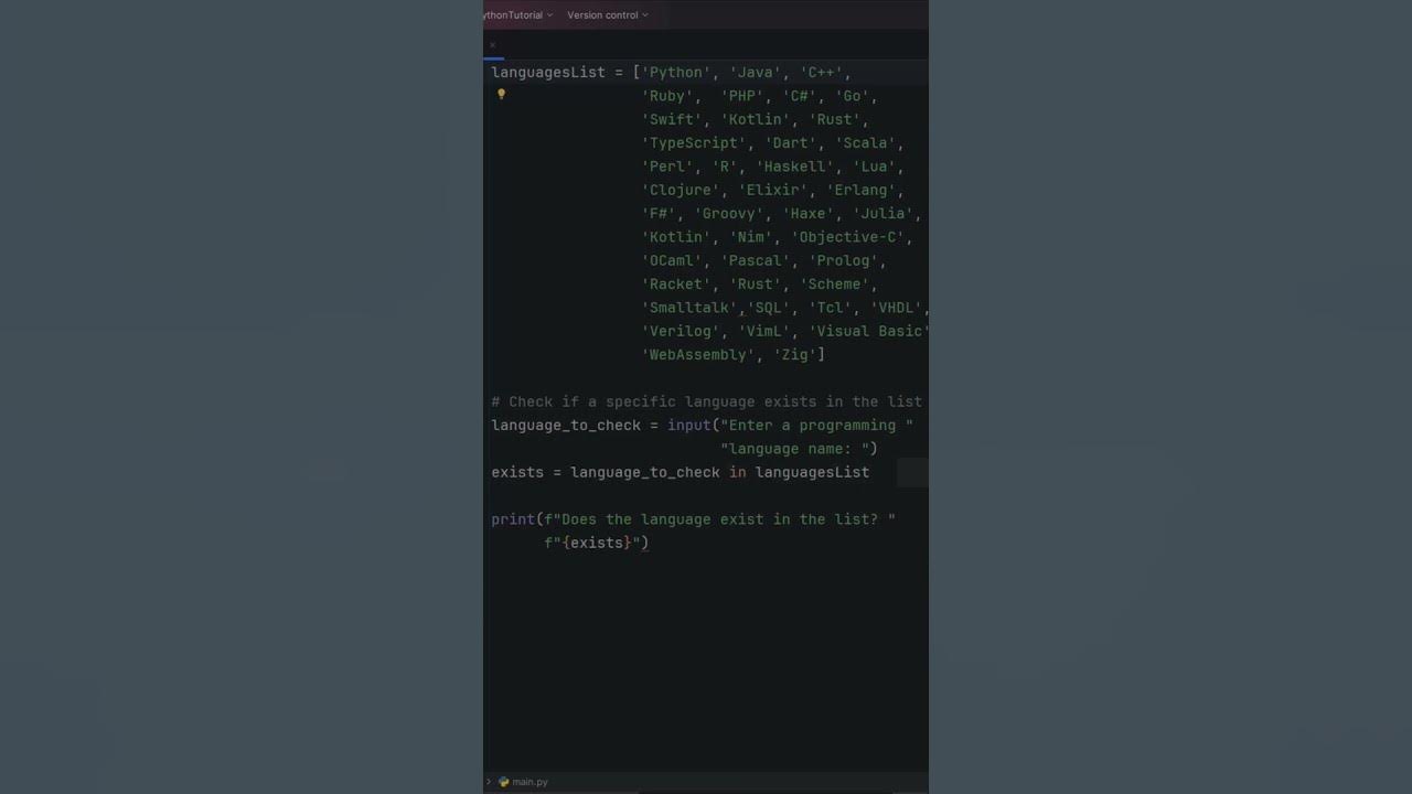 Check if an item exists in a sequence in #python #programming #ytshorts - YouTube