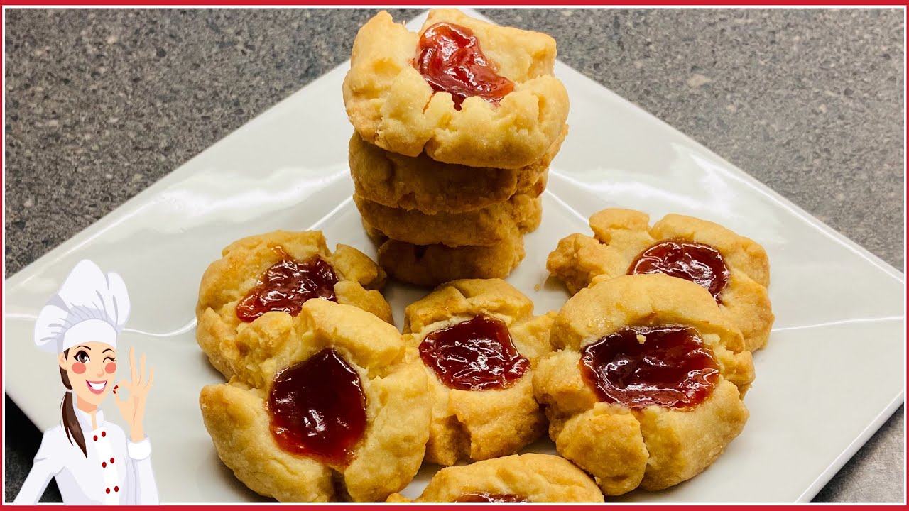 FACILES Y DELICIOSOS OJITOS O PEPAS DE FRUTILLAS🍪🧁EASY AND DELICIOUS ...