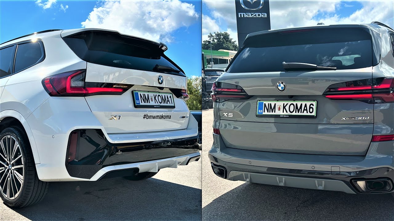 New Bmw X5 Facelift 2024 Vs New Bmw X1 2023 Comparison YouTube