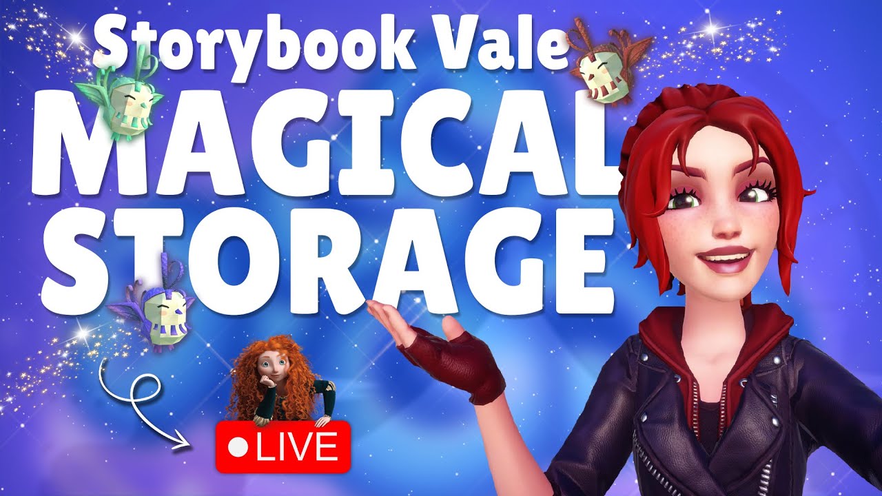Creating a MAGICAL Storage System for Storybook Vale | Dreamlight ...