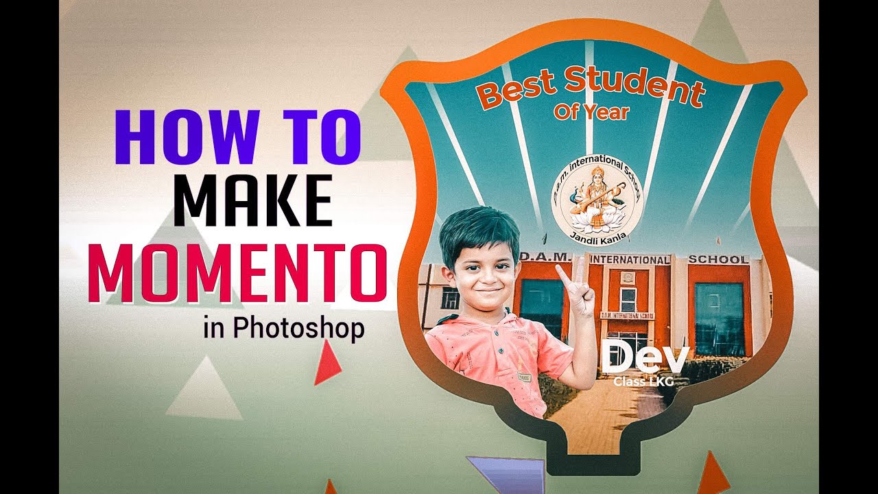 How to make a momento in photoshop!Photoshop tutorial - YouTube