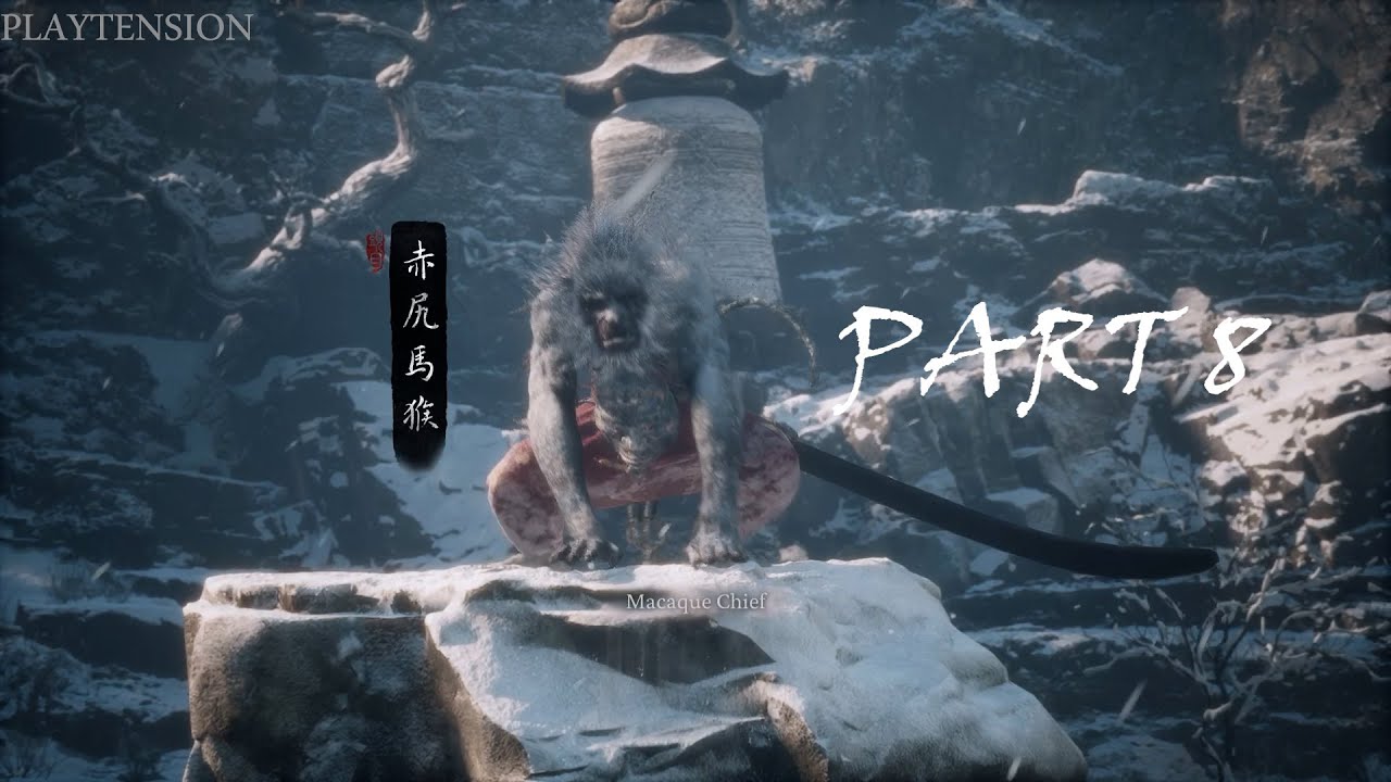Black Myth Wukong walkthrouth gameplay part 8(Macaque Chief ) PS5-4K ...