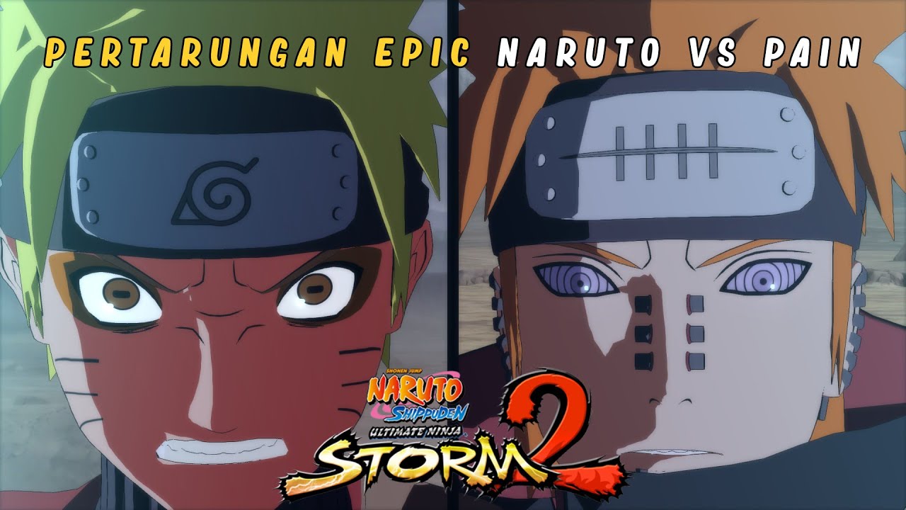 MOMEN EPIC NARUTO VS PAIN!! - Naruto Shippuden Ultimate Ninja Storm 2 ...