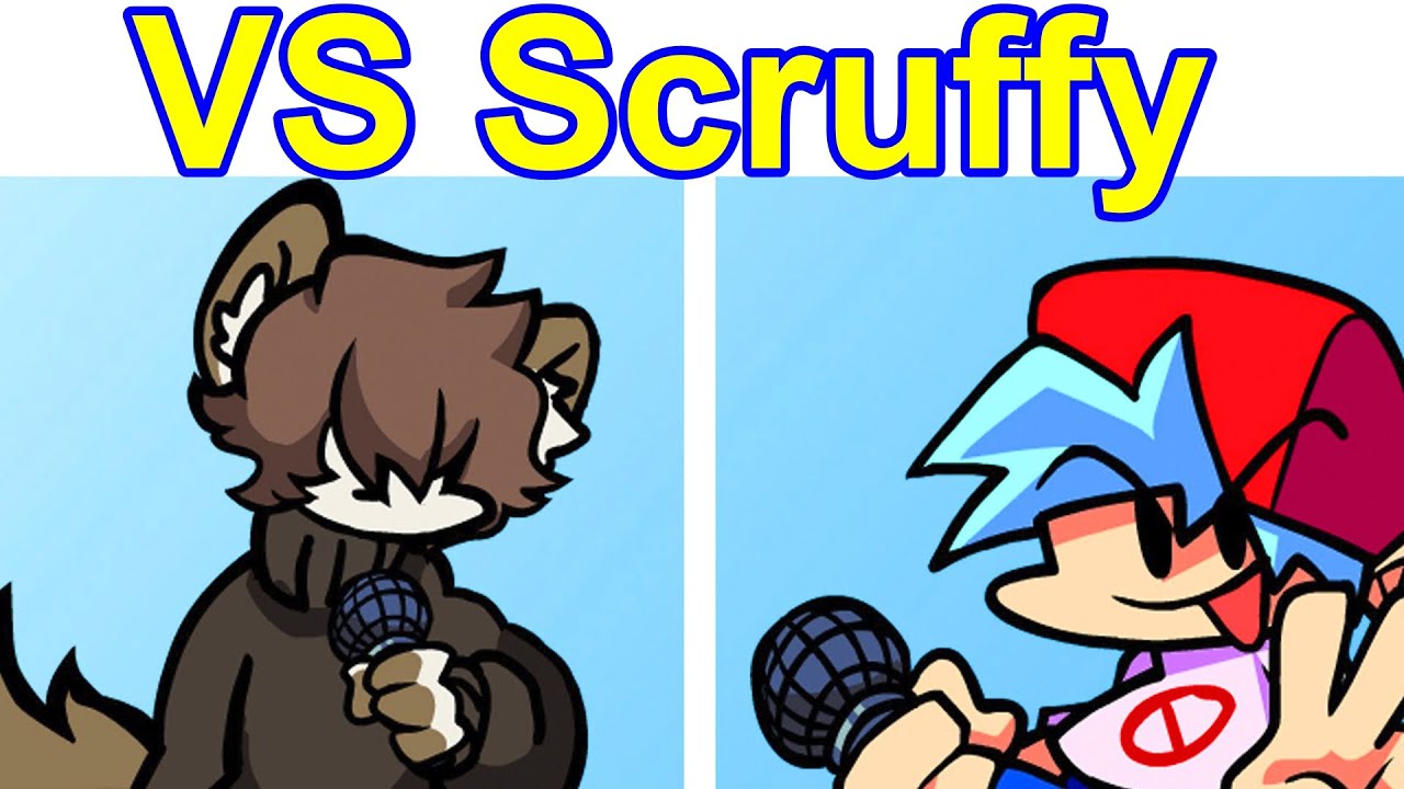 Friday Night Funkin' VS Scruffy Full Week (FNF Mod Hard) - YouTube