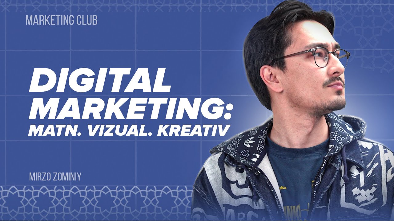 Mirzo Zominiydan media, matn va kreativ haqida insaytlar! - YouTube