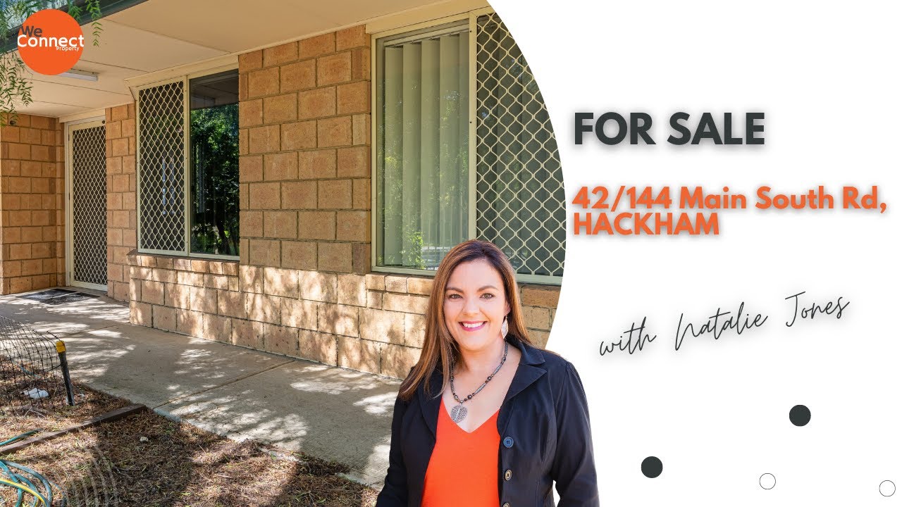 FOR SALE - 42 /144 Main South Road, HACKHAM - YouTube