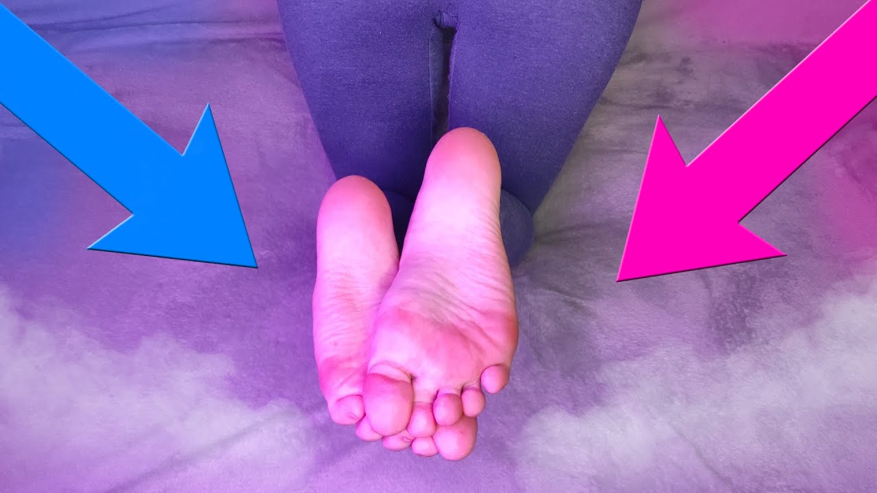 FEET ASMR Hypnotic Foot Movements + Kisses Sounds | No Talking - YouTube