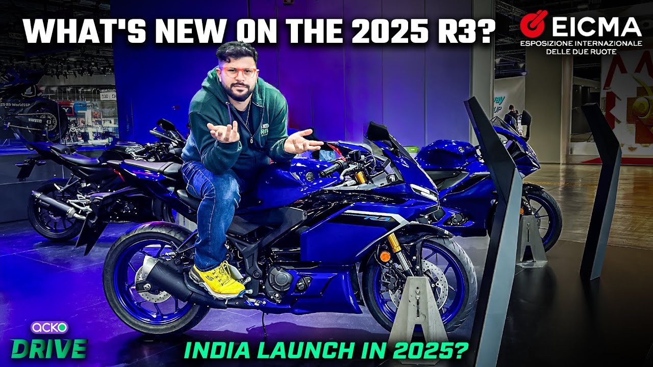2025 Yamaha R3 Walkaround Video | New Face, Same Bike - YouTube