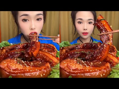 pork belly mukbang asmr  | perut babi | หมูสามชั้น | 삼겹살
