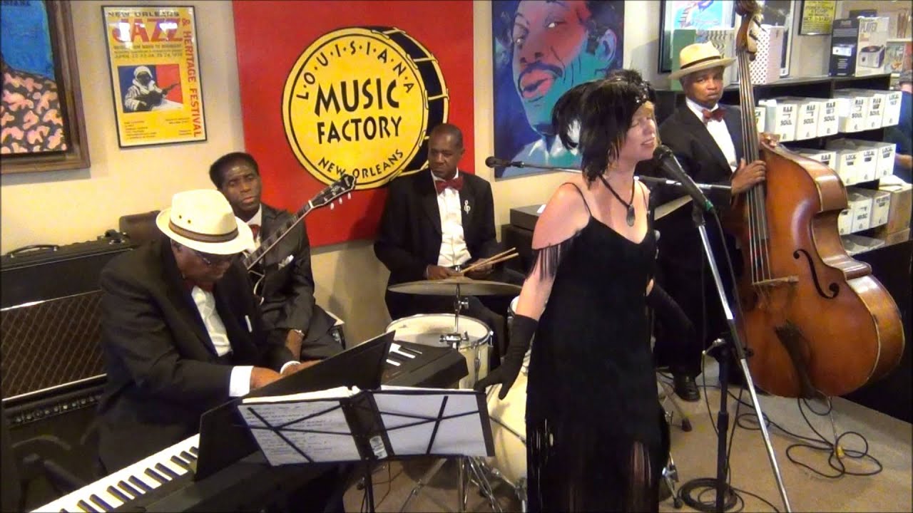 Jane Harvey Brown Trad Jazz Stars @ Louisiana Music Factory 2014 - YouTube