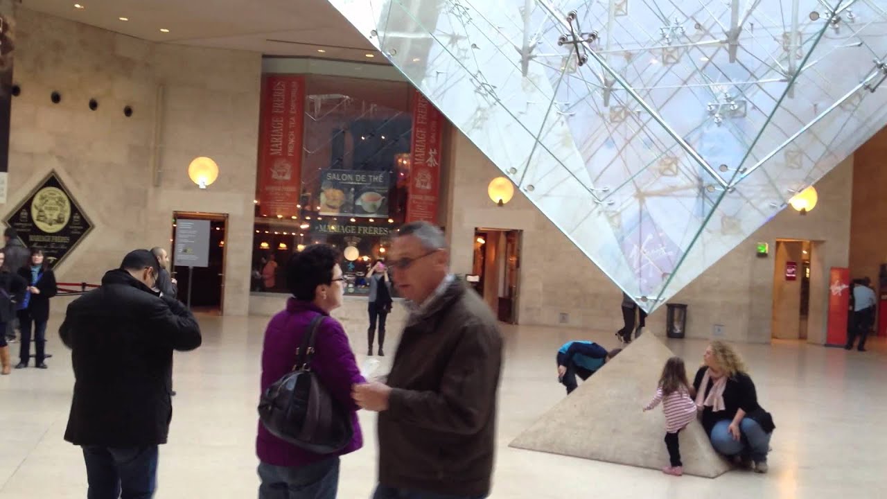 Paris Louvre Upside Down Pyramid - YouTube