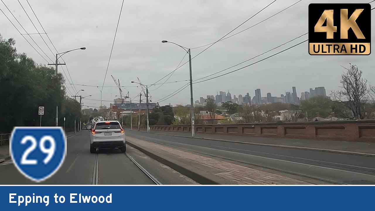 [AUS] State Route 29: EPPING to ELWOOD (Real-Time Drive) - YouTube