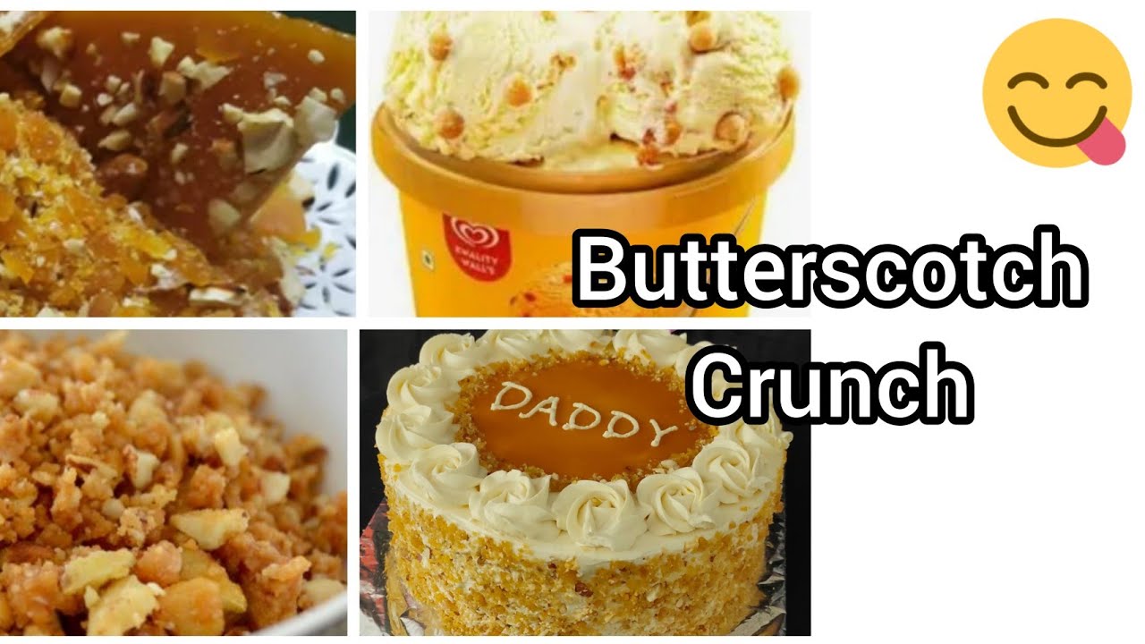 Homemade Butterscotch Crunch Recipe | How to make Caramel Crunch | How ...