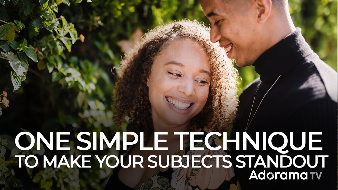 One Simple Technique To Make Your Subjects Stand Out (with BTS ...