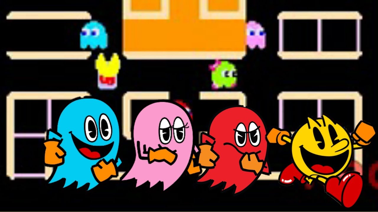 All Pac Man Games - YouTube