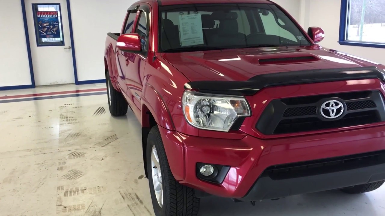 2015 Toyota Tacoma - Red - #ZS033801 - YouTube