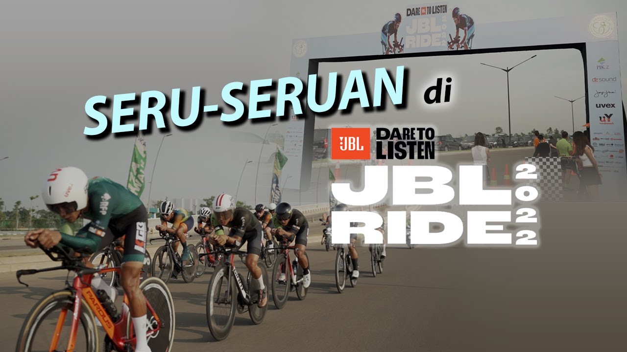 SERU-SERUAN di salah satu EVENT BALAP SEPEDA TERBESAR di JAKARTA || JBL ...