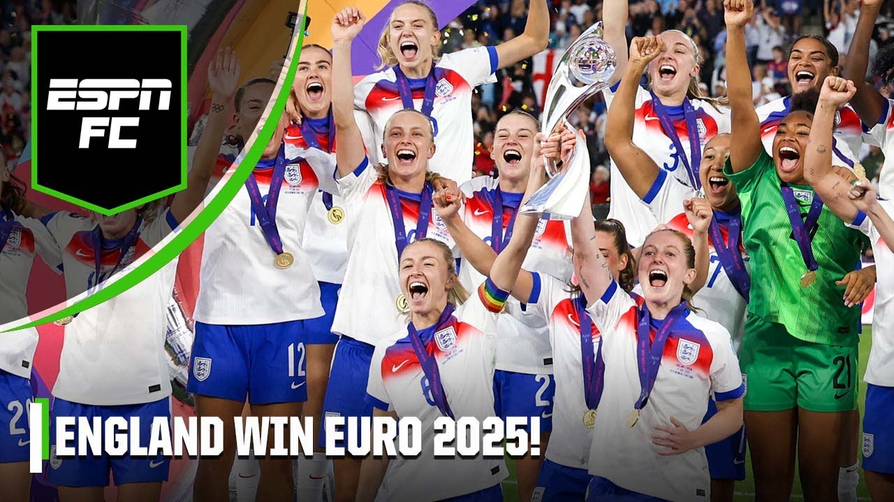 England WIN Euro 2025 FULL REACTION! How Wiegman’s side defended their ...