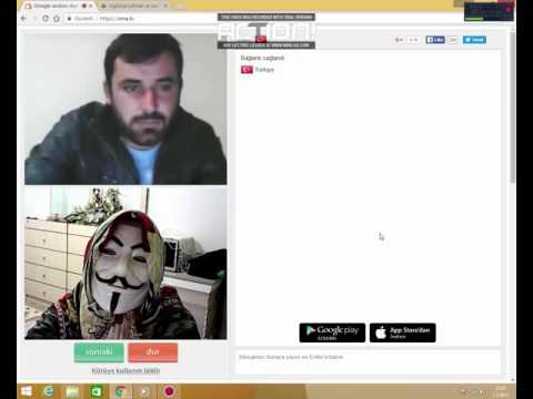 Omegle Vol 1 (Türban ve V For Vendetta maskesi ile Trolleme)