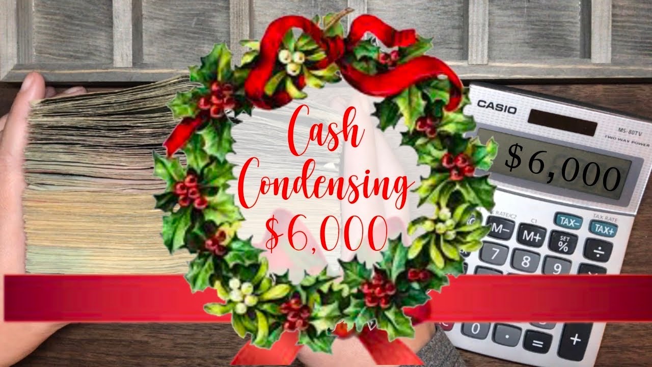 💵My LARGEST Cash Condensing! $6,000 to the Bank! | Cash Envelope System ...