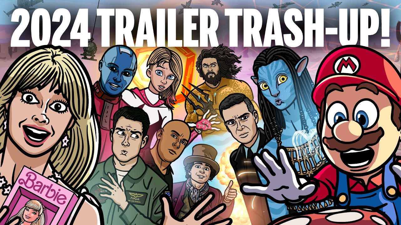 2024 TRAILER TRASH-UP! - 10 Spoofs in 1 - TOON SANDWICH - YouTube