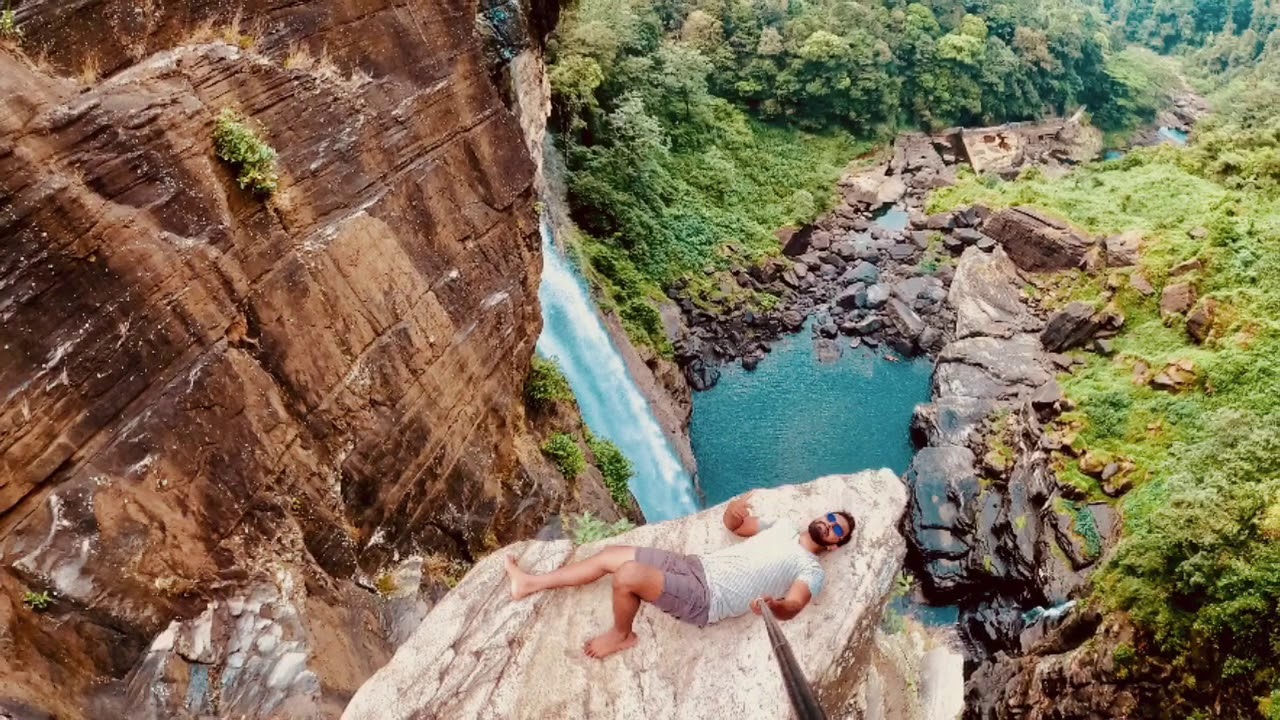 Laxapana waterfall Sri Lanka - YouTube