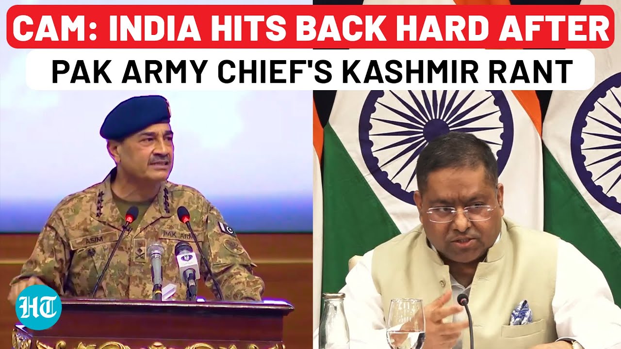 Full Speech: India Hits Back with Geography After Pakistan Army Chief's ...