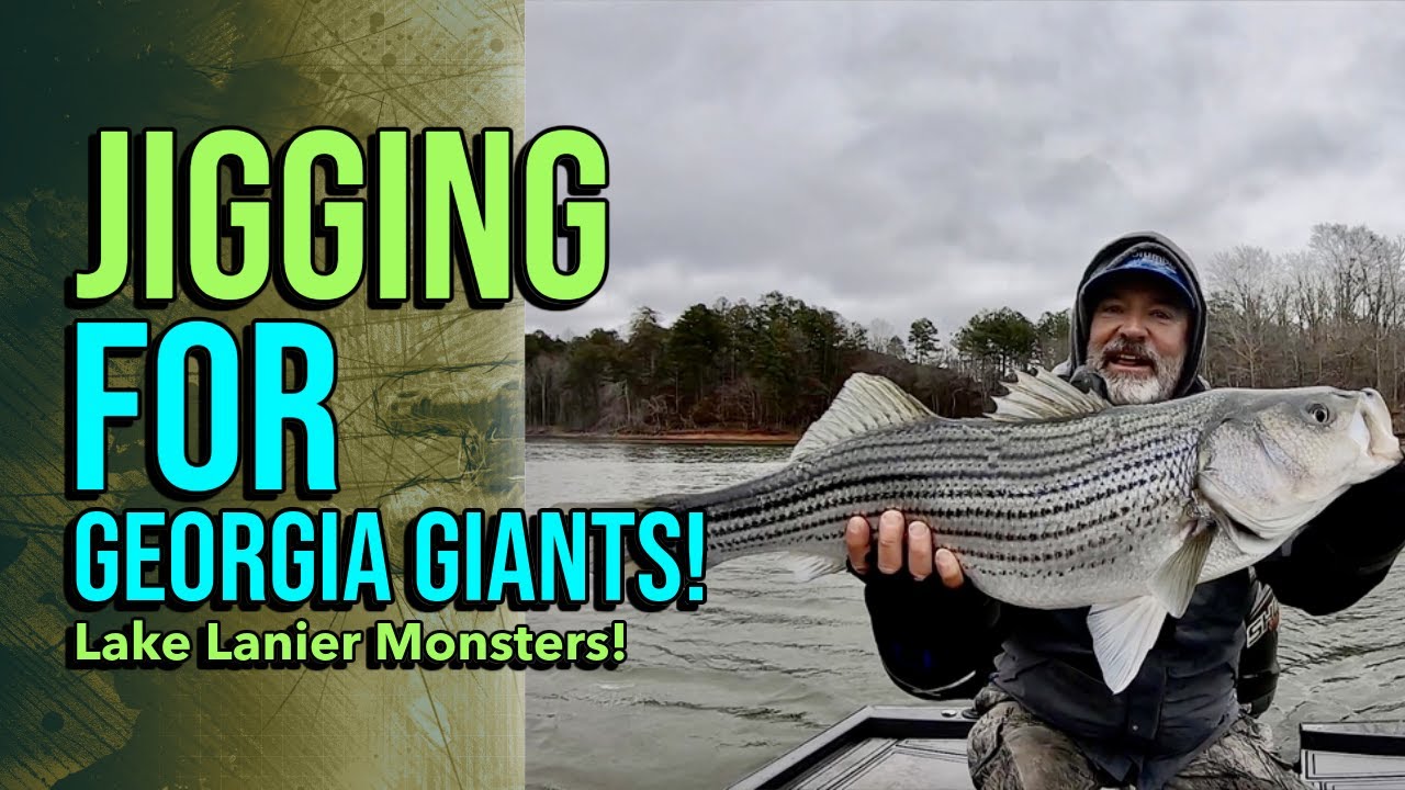 Jigging For Georgia Giants! #lakelanierfishing2024 #fcpfishing - YouTube