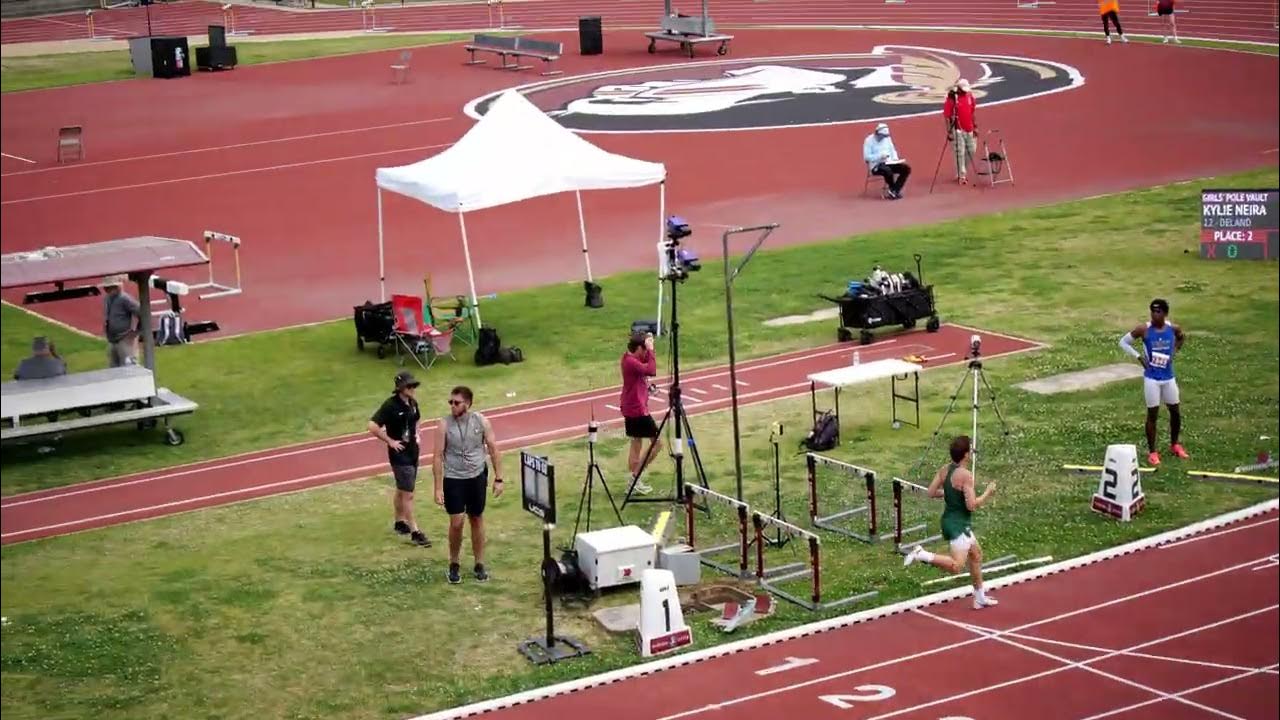 FSU RELAYS 2025 400M Hurdles - YouTube