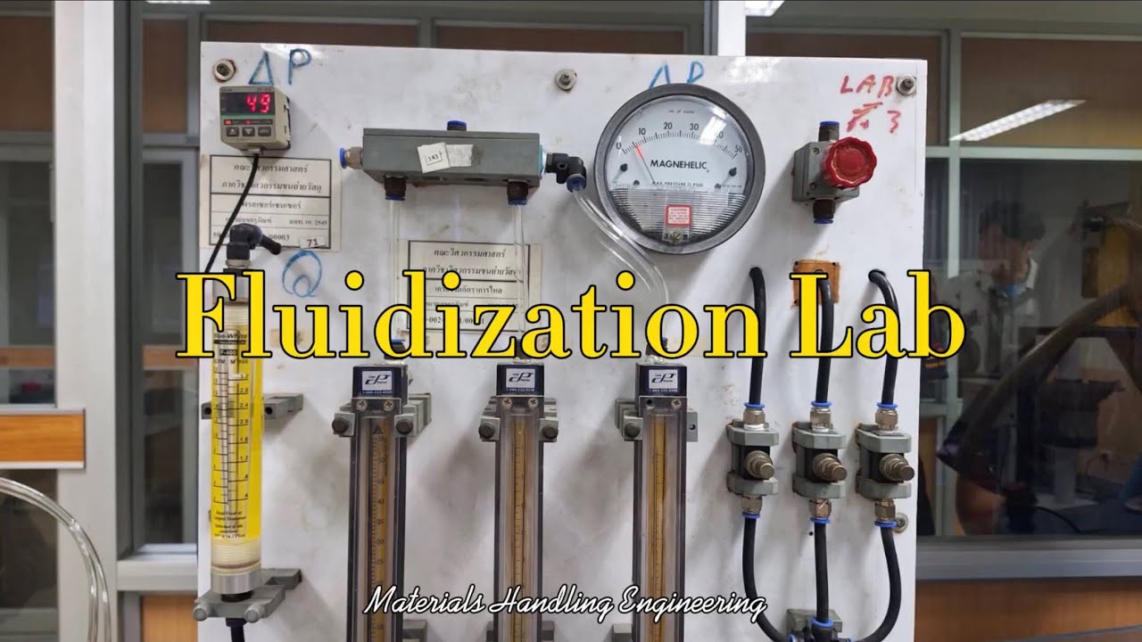 Fluidization Lab - วิศวกรรมขนถ่ายวัสดุ (Materials Handling Engineering ...