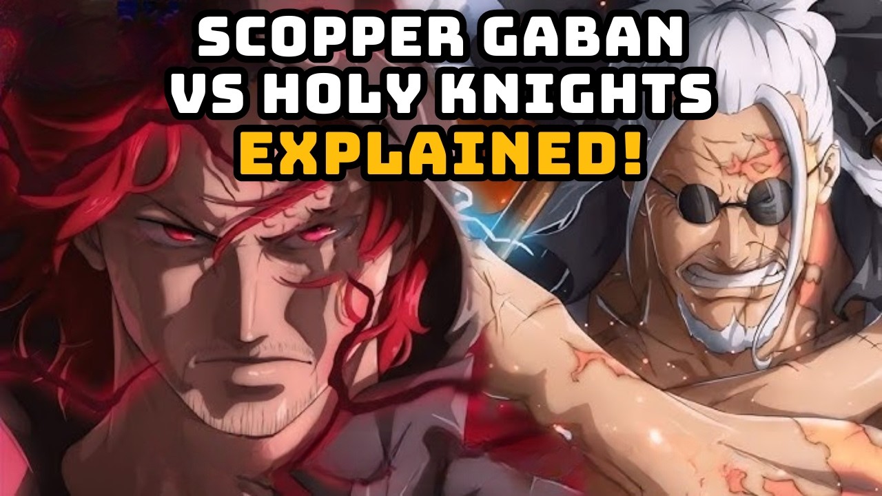 Scopper Gaban vs Holy Knights Explained! | One Piece Chapter 1147 ...