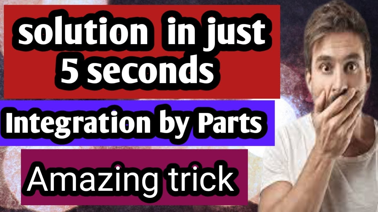 How To Learn Integration By Parts Shortcut Method Calculus Tricks How To Learn Integration By Parts Shortcut Method Calculus Tricks