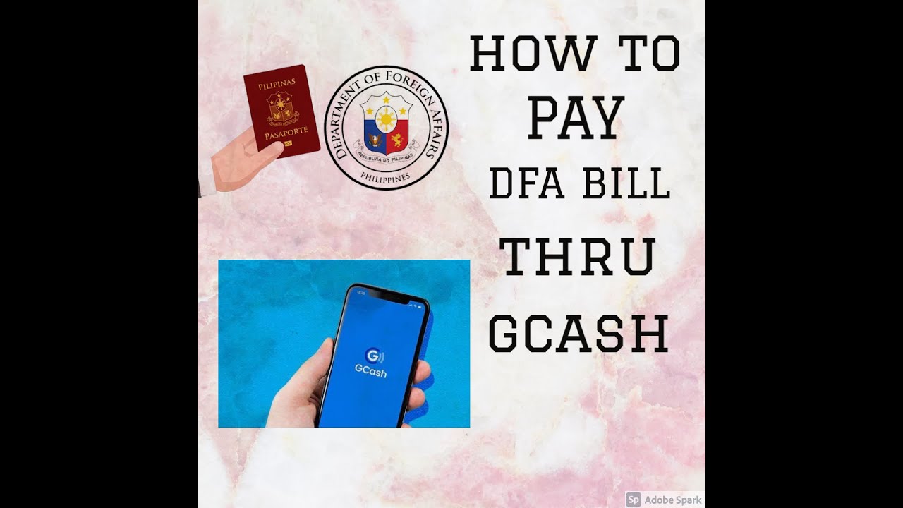 DFA bill payment thru Gcash - YouTube