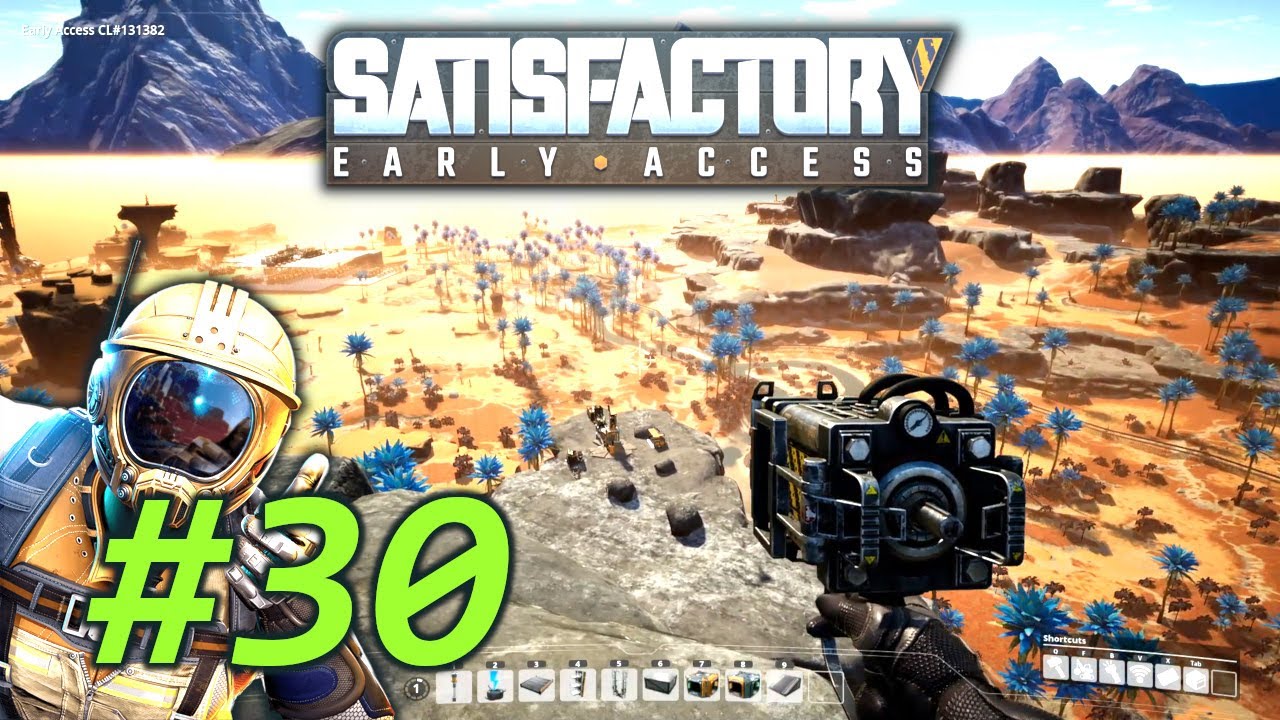 Caterium Ingots - Let's Play Satisfactory Update 3 Part 30 - YouTube