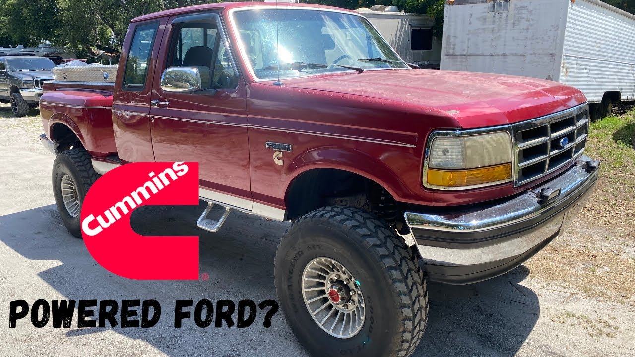 Twin Turbo Cummins F150? (Overview) - YouTube