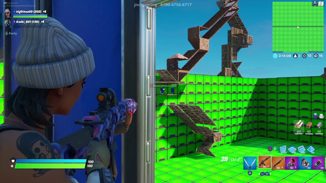 Playing fortnite with my guy - YouTube