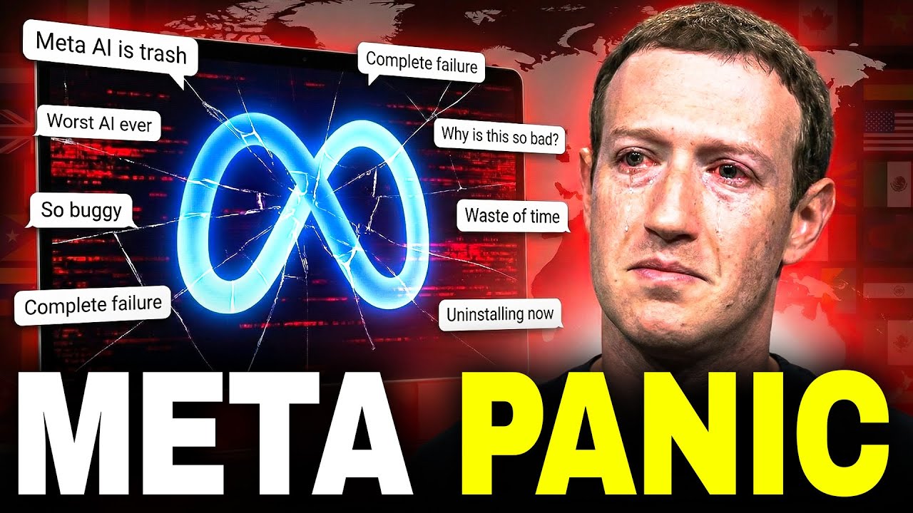 Mark Zuckerberg PANICS After Meta AI Faces GLOBAL Backlash! - YouTube