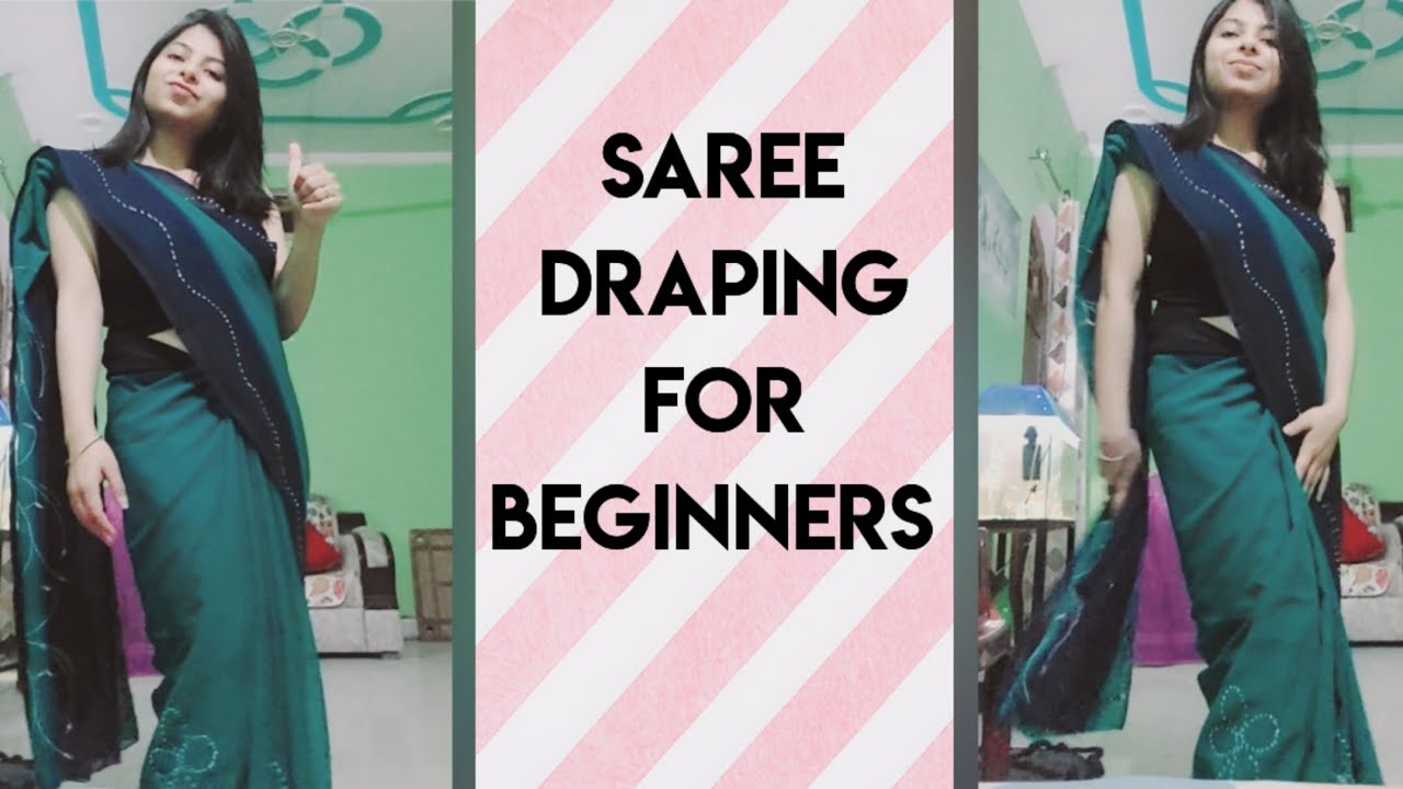 Beginners Saree Draping Tutorial | Easy saree draping | saree perfect ...