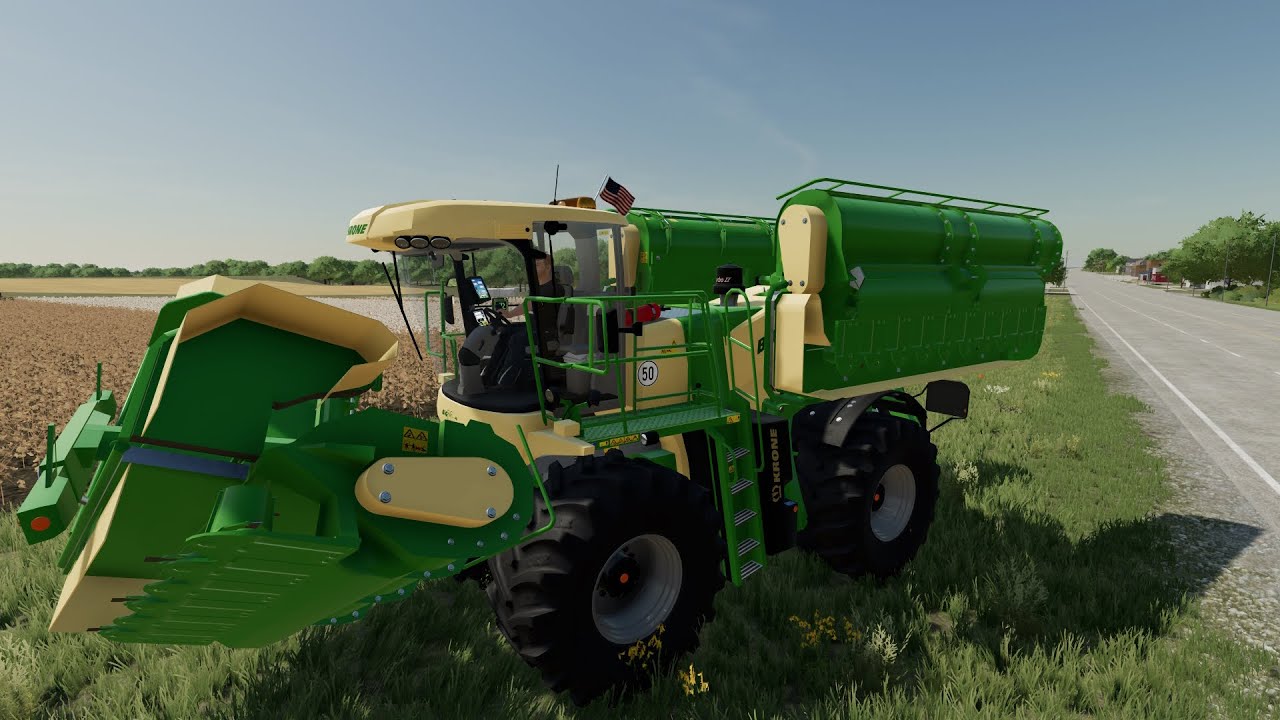 FS22 - MyGamesteam - Krone BiG M 500 - testing the latest build - YouTube