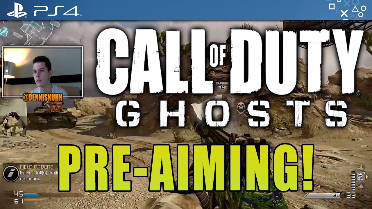 "PRE-AIMING!" PS4 Live Call of Duty Ghosts Facecam (Dutch Commentary ...