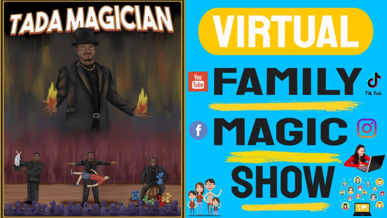 Virtual Family Magic Show - YouTube