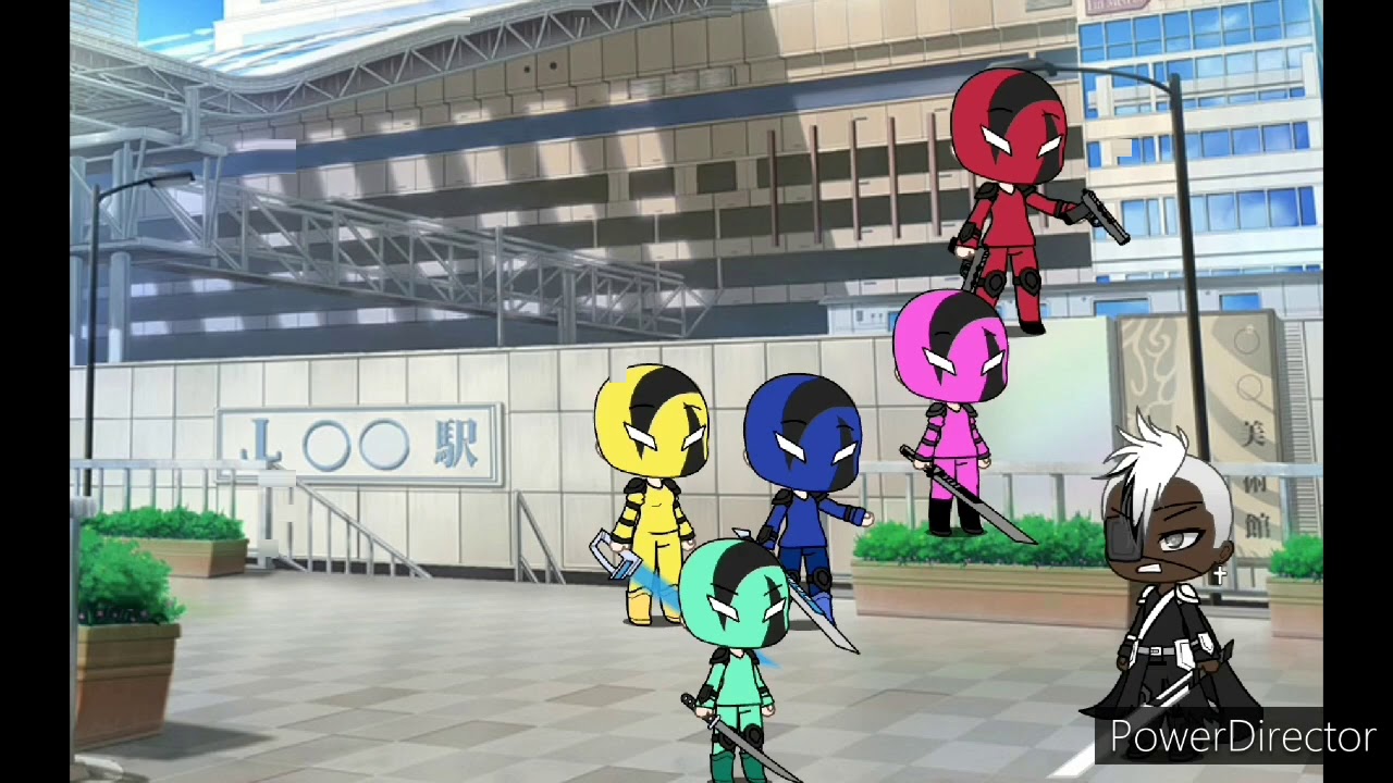 Intro power rangers s.p.d gacha life_ - YouTube