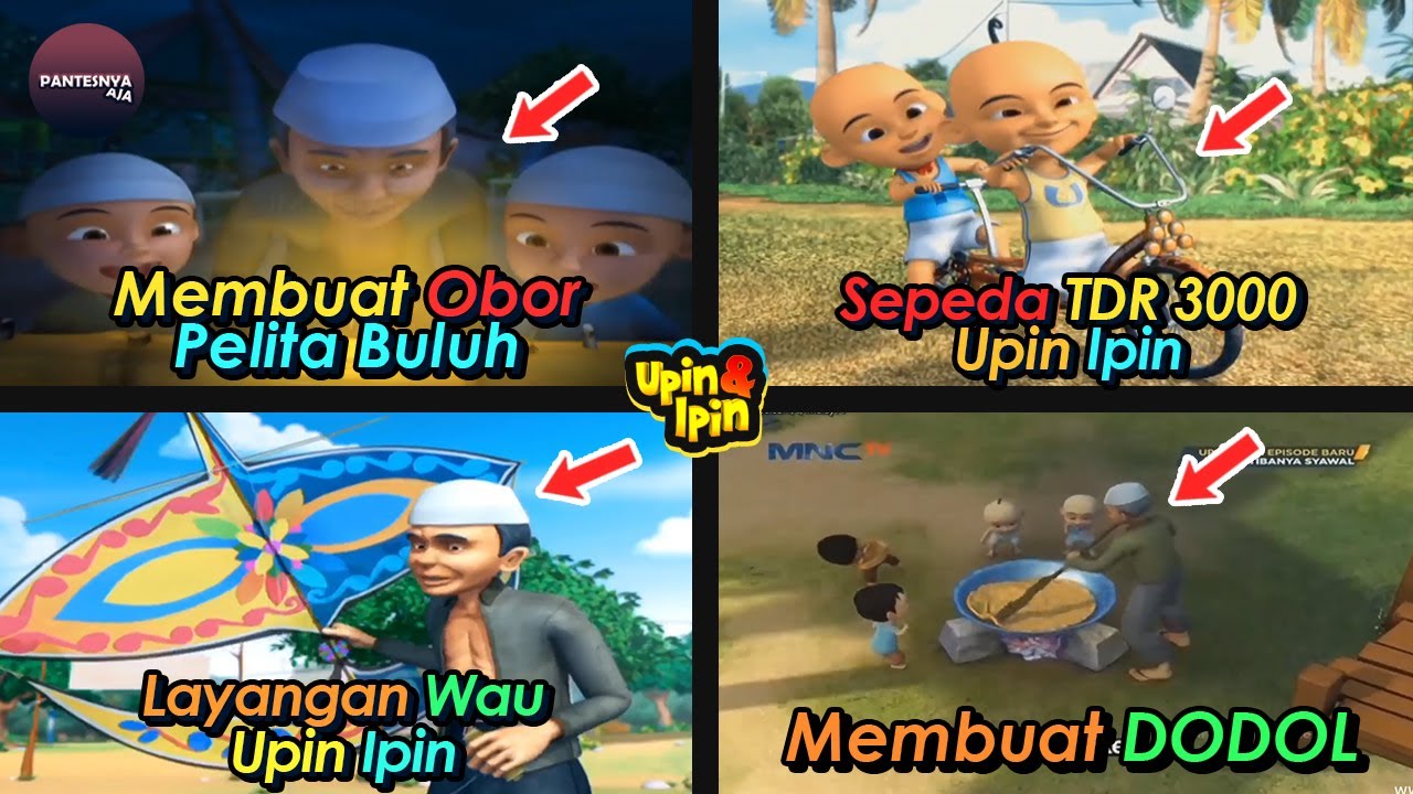 Benda-Benda Yang Dibuat Atok & Upin Ipin - YouTube
