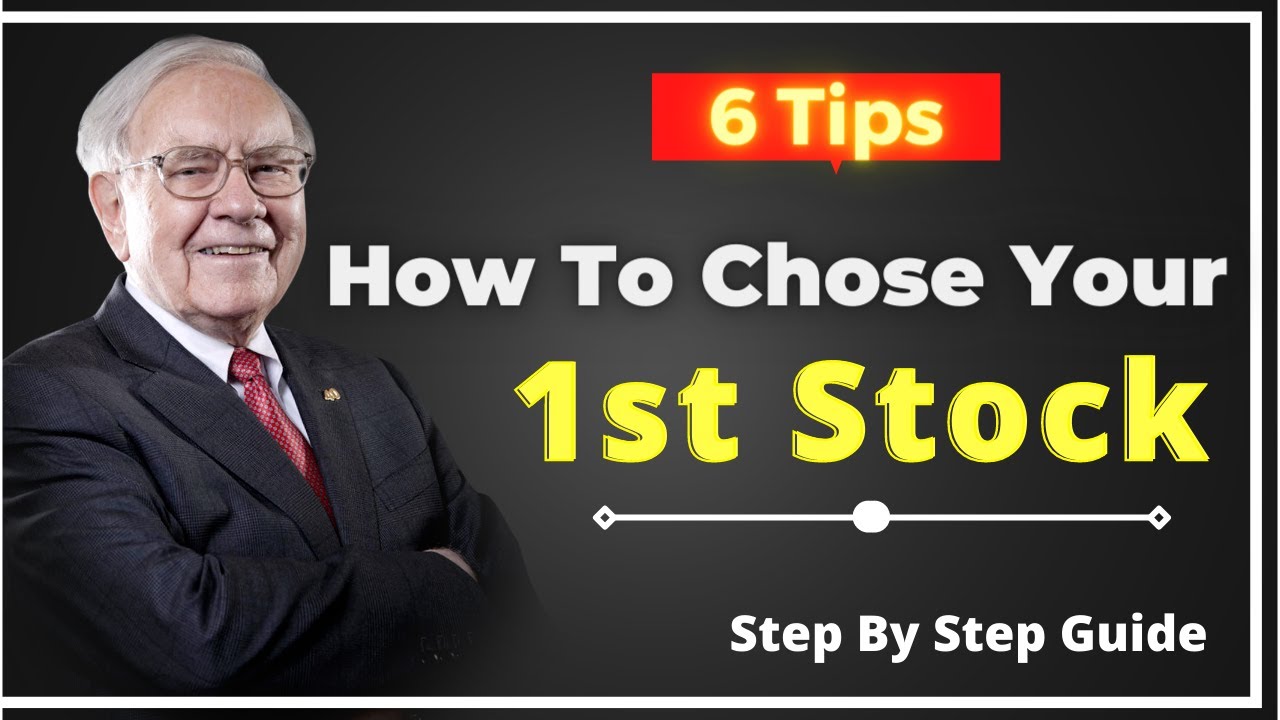 How To Choose Your First Stock ? In 5 Simple Steps - YouTube