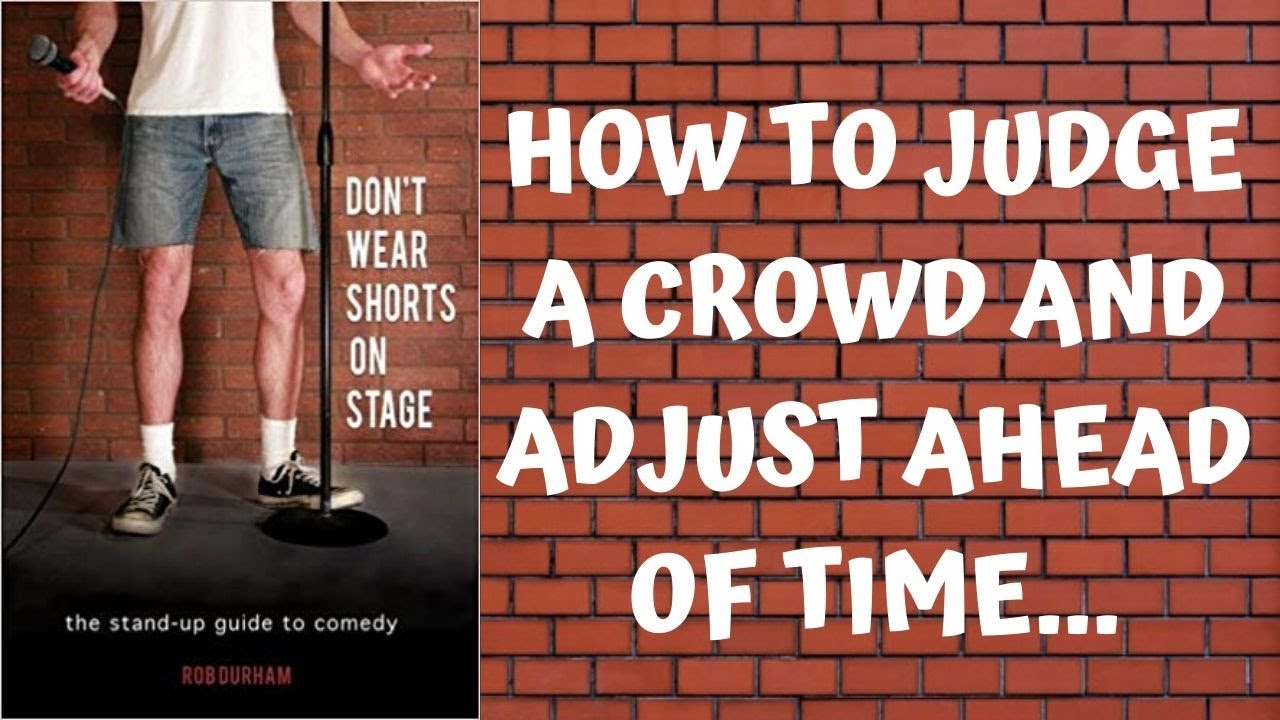 How to Judge the Crowd and Adjust Accordingly... - YouTube