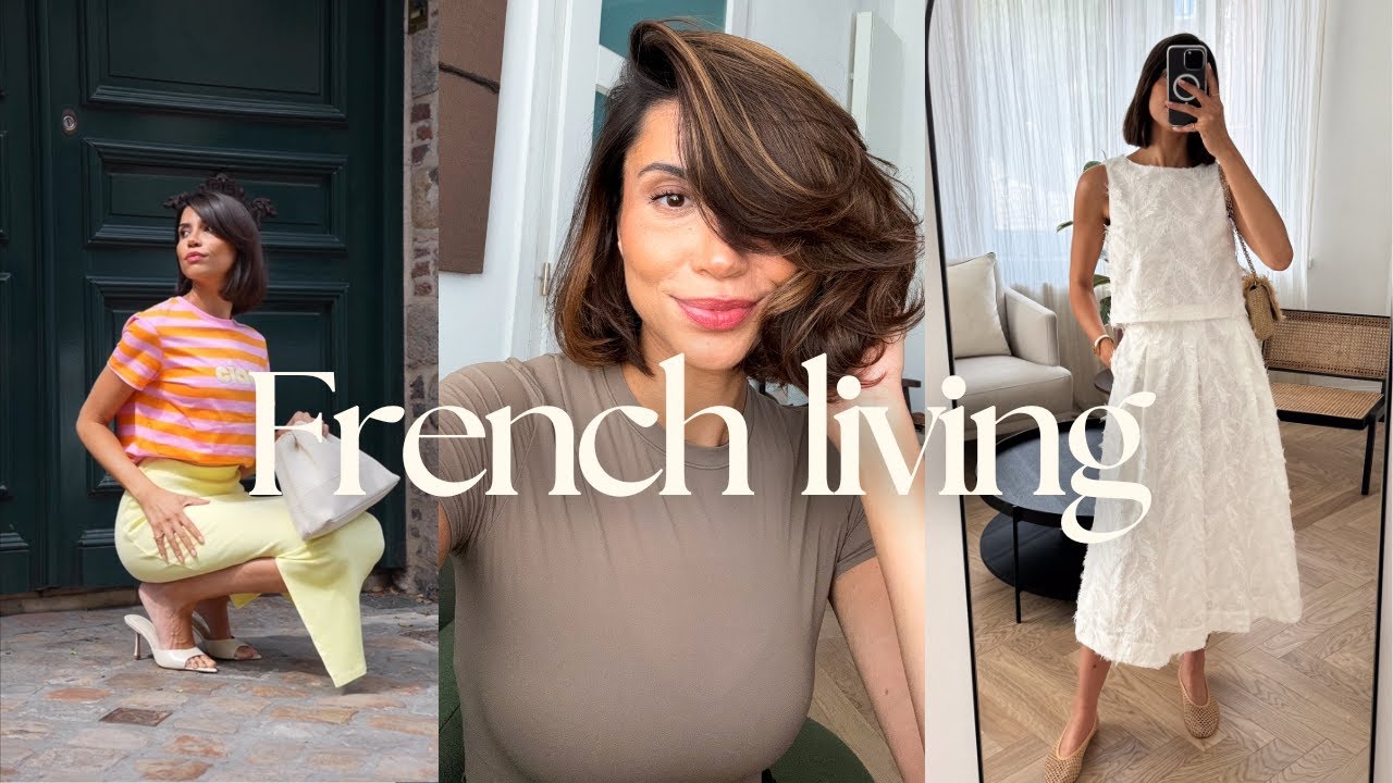 FRENCH LIVING | NEW HAIR, PARIS ERRANDS & MAKEUP ROUTINE | SARRA ROSE ...