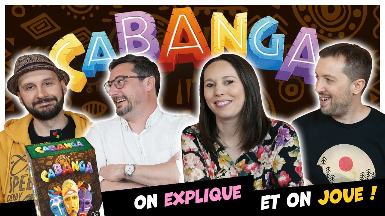 Cabanga, on explique et on joue (avec l'éditeur) - YouTube