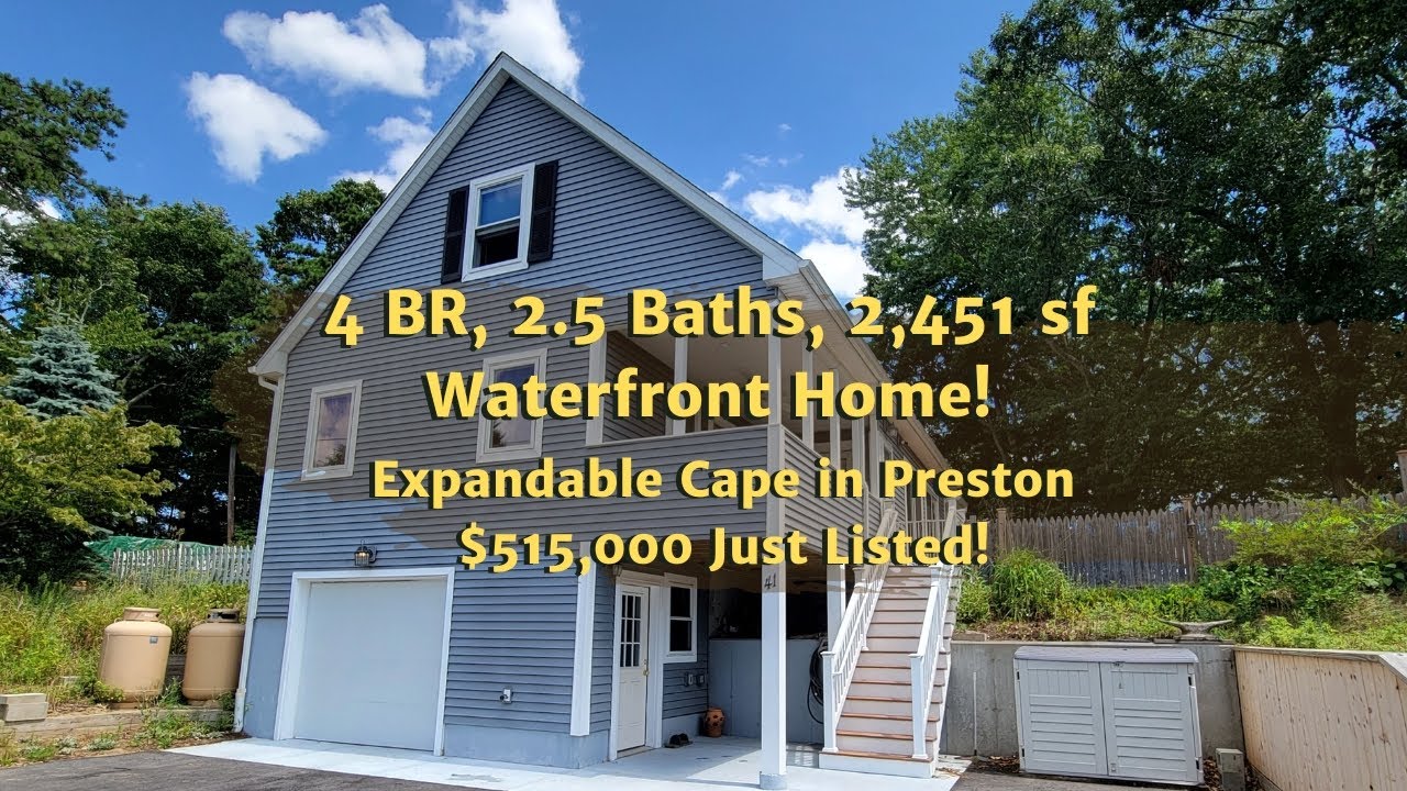 Broker Preview - 41 Drawbridge Rd, Preston, CT 06365 - YouTube